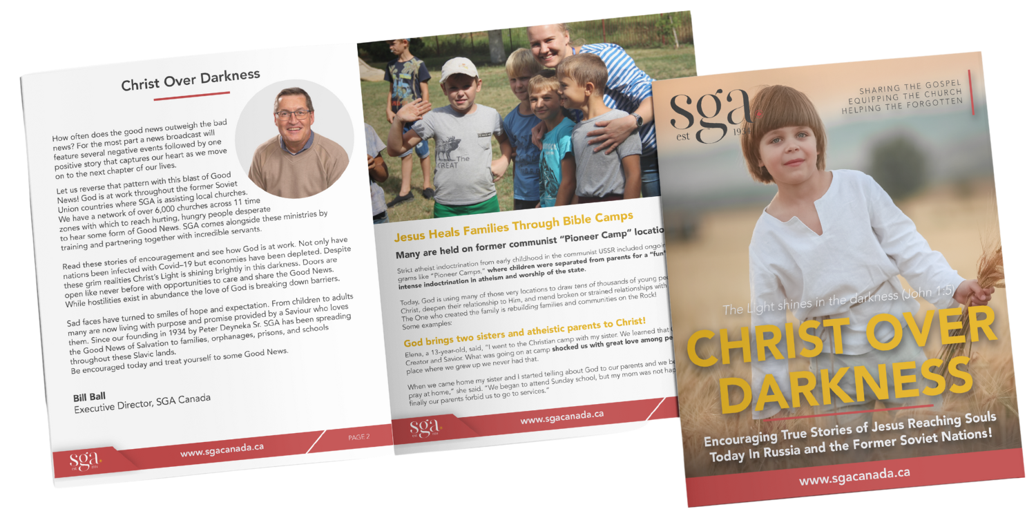 Christ Over Darkness 1 - SGA Canada